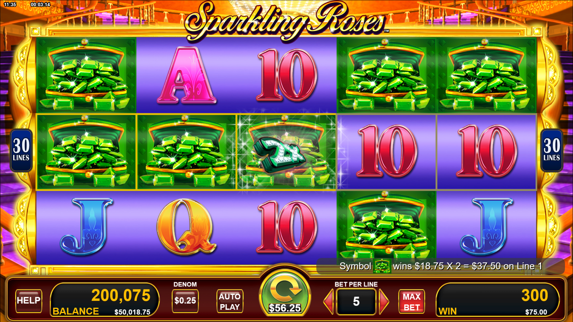 Sparkling Roses Slot Machine Free/Real Money ᐈ (18+)