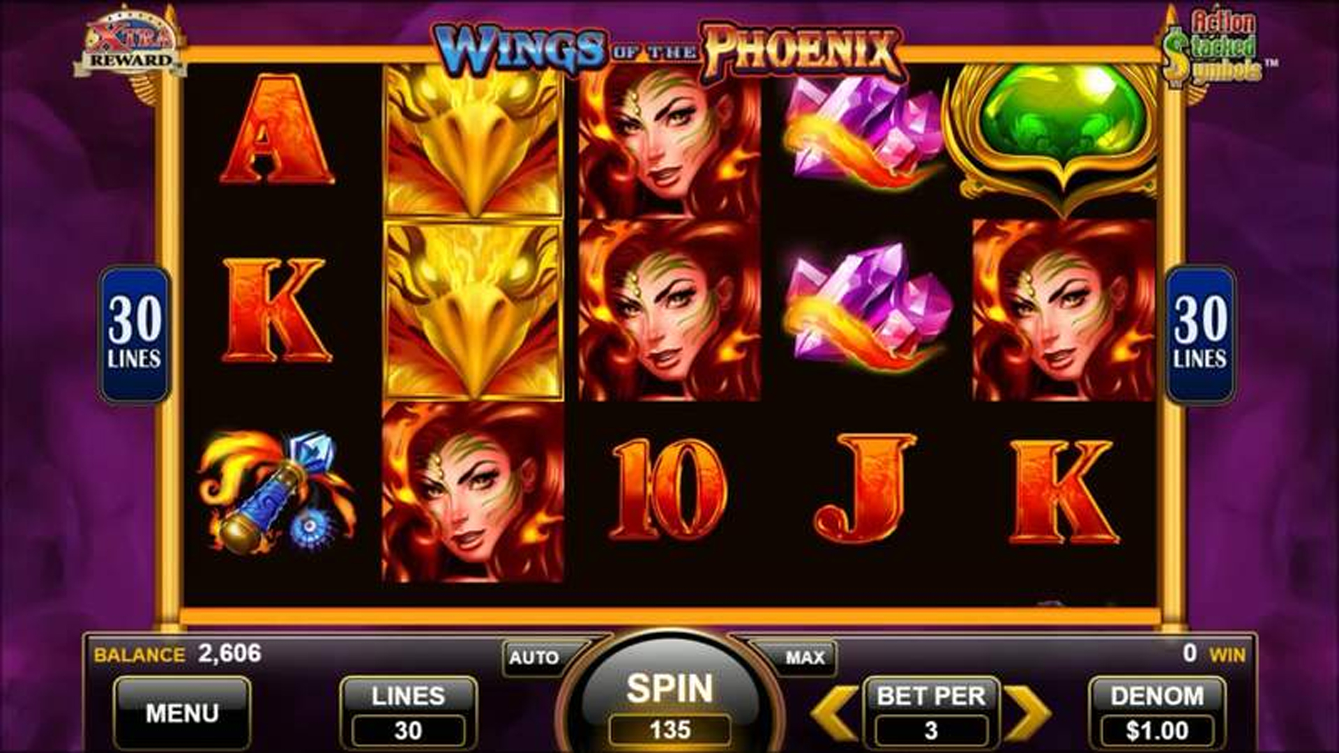 Wings of Phoenix Slot Machine Free/Real Money ᐈ (18+)