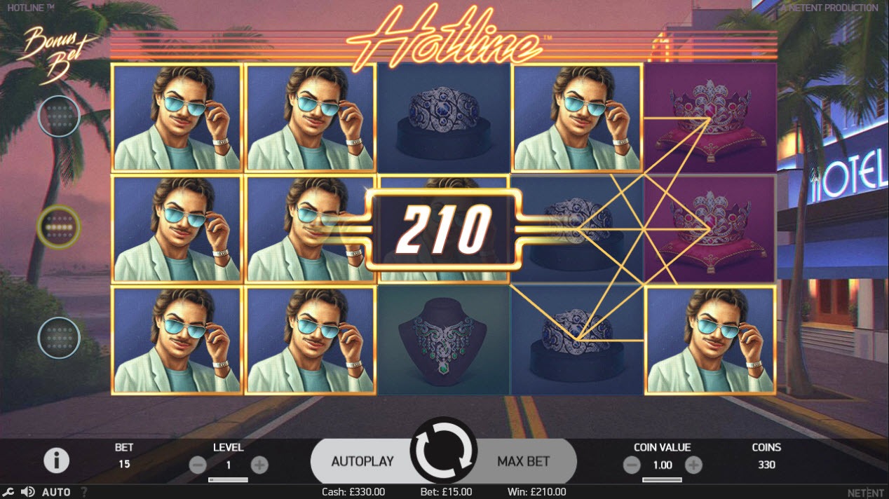 Hotline Slot Machine Free/Real Money ᐈ (18+)