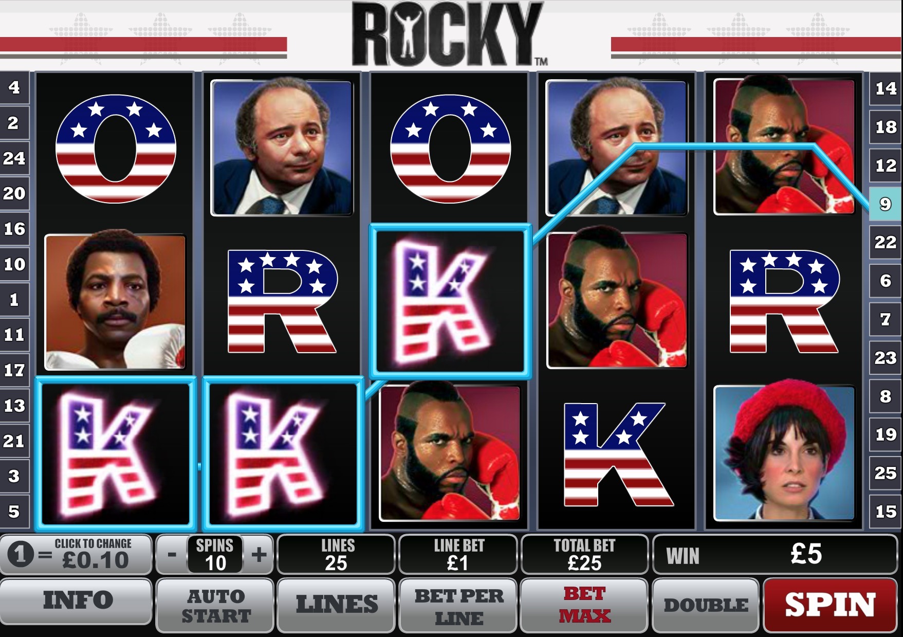 Rocky Slot Machine Free/Real Money ᐈ (18+)