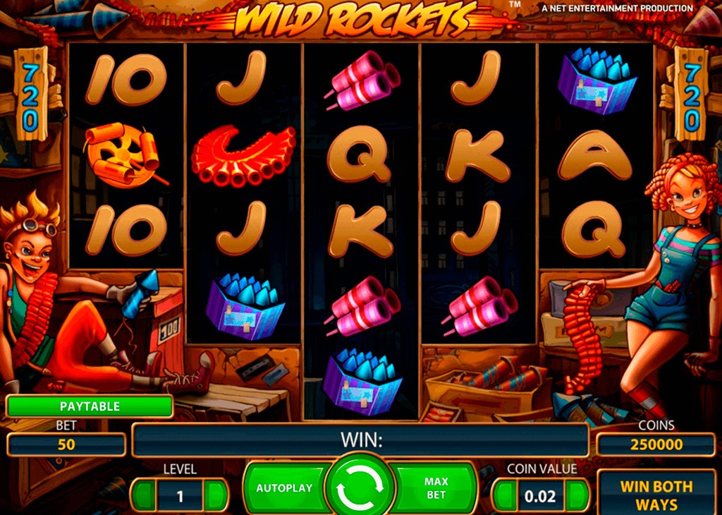 Wild Rockets Slot Machine Free/Real Money ᐈ (18+)