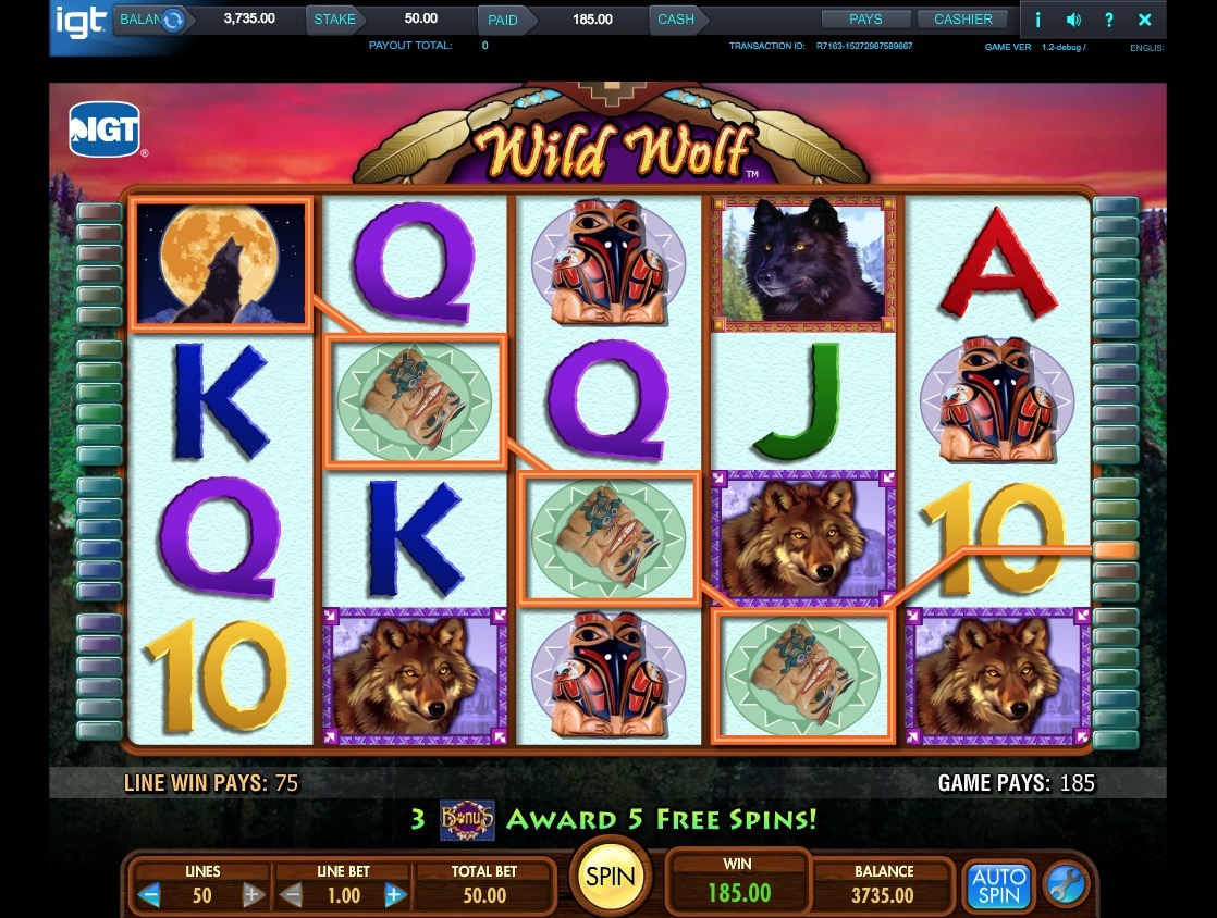 Wild Wolf Slot Machine Free/Real Money ᐈ (18+)