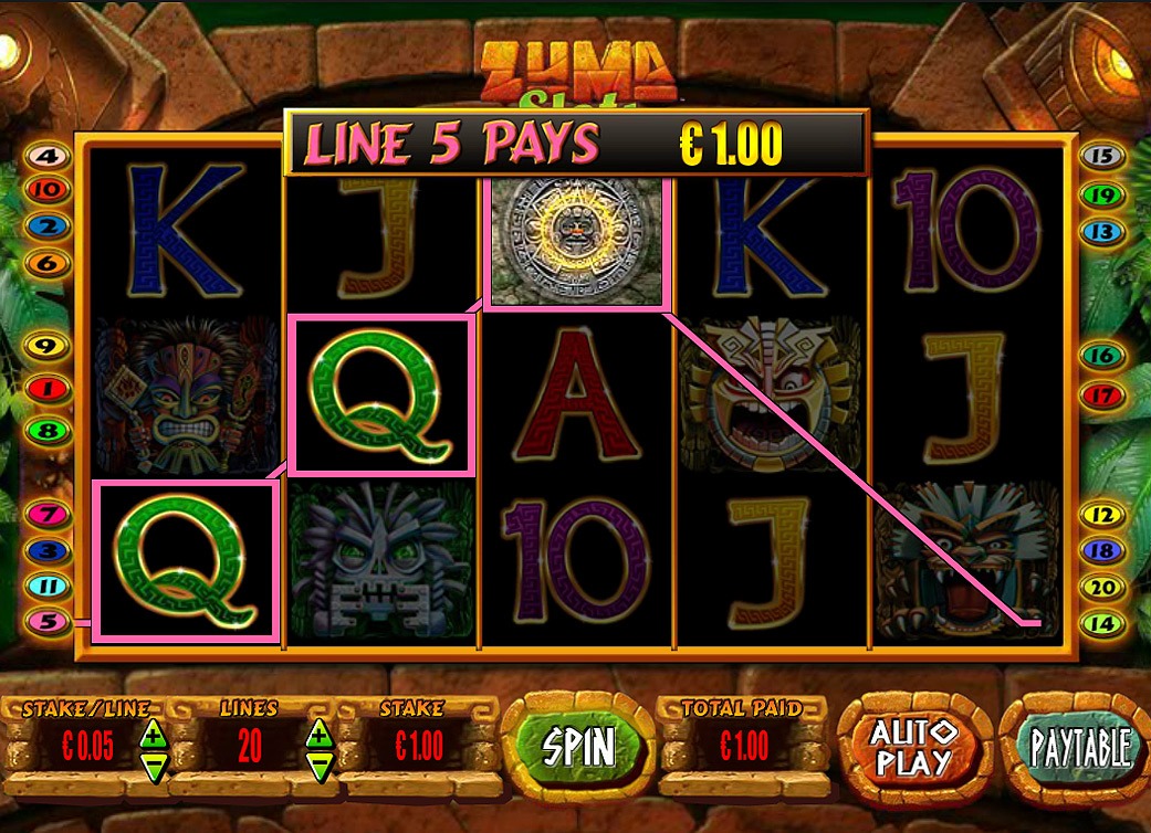 Zuma Slot Machine Free/Real Money ᐈ (18+)